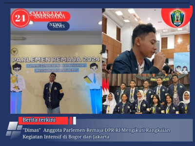"Dimas" Anggota Parlemen Remaja DPR RI Mengikuti Rangkaian Kegiatan ...